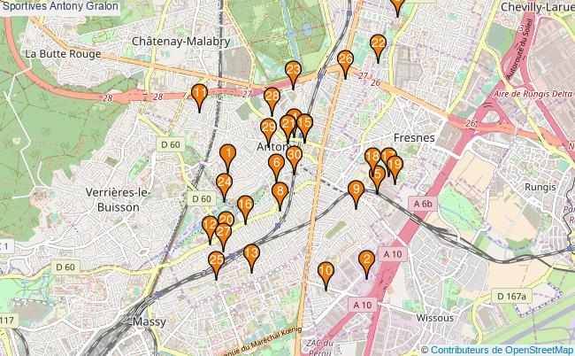 Sportives Antony Associations Sportives Antony : 49 associations