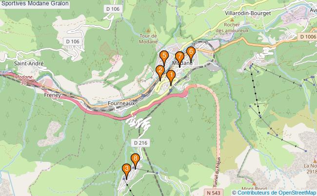 Sportives Modane Associations Sportives Modane : 9 associations