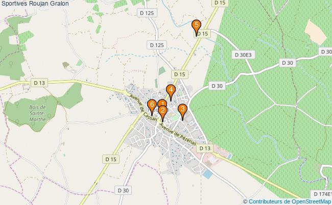 Sportives Roujan Associations Sportives Roujan : 6 associations