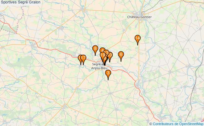 Sportives Segré Associations Sportives Segré : 18 associations