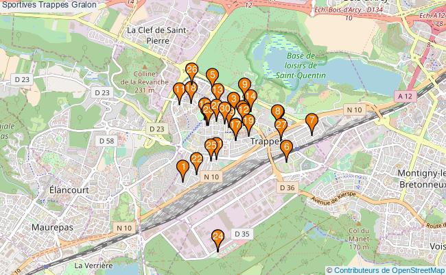 Sportives Trappes Associations Sportives Trappes : 45 associations