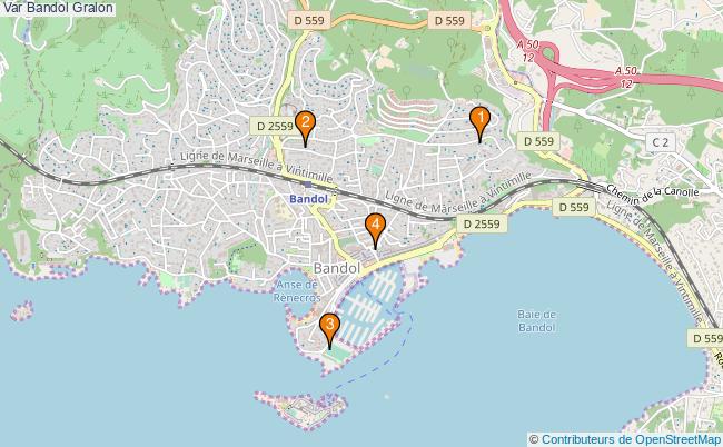 Var Bandol Associations Var Bandol : 5 associations