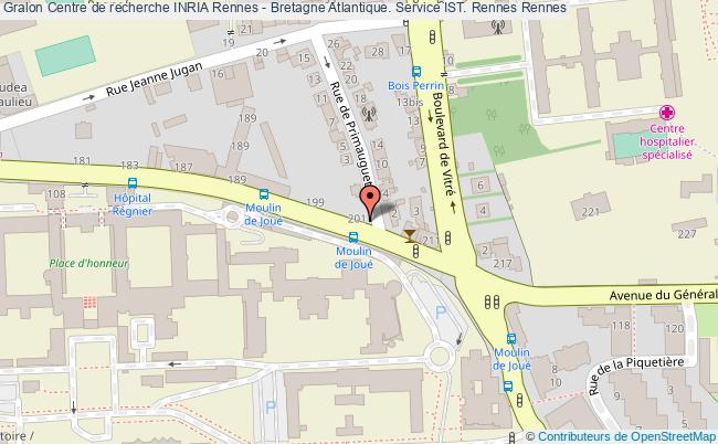 Centre de recherche INRIA Rennes - Bretagne Atlantique. Service IST ...