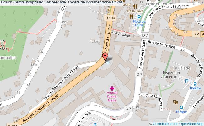 Centre hospitalier Sainte-Marie. Centre de documentation bibliothèque ...