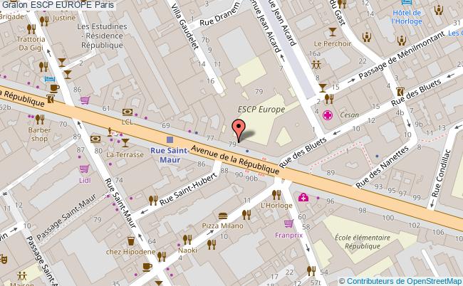 ESCP EUROPE bibliothèque Paris