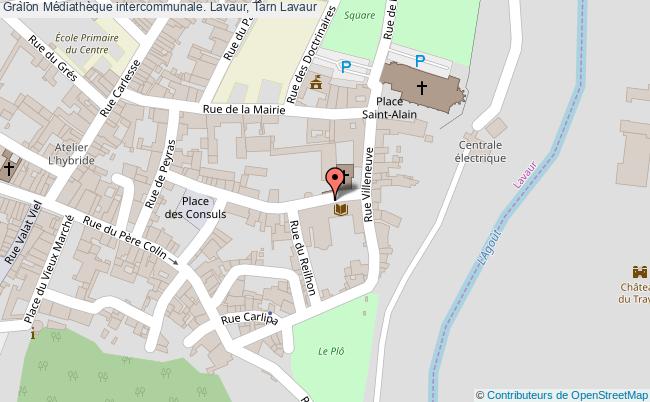 Médiathèque intercommunale. Lavaur, Tarn bibliothèque Lavaur