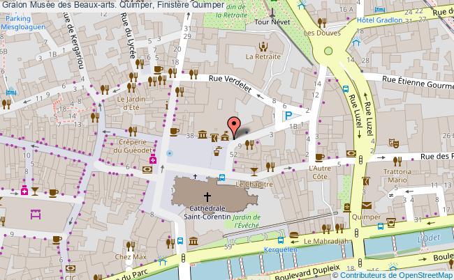 Musée des Beaux-arts. Quimper, Finistère bibliothèque Quimper