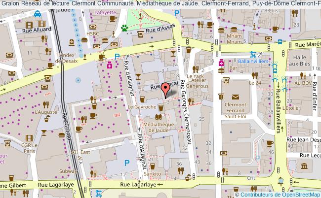 Réseau de lecture Clermont Communauté. Médiathèque de Jaude. Clermont ...