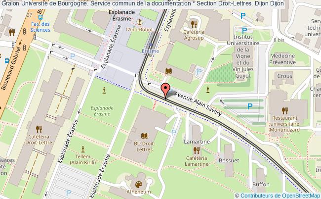 Université de Bourgogne. Service commun de la documentation * Section ...