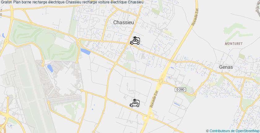 Bornes recharge électrique Chassieu liste des recharges pour voiture ...