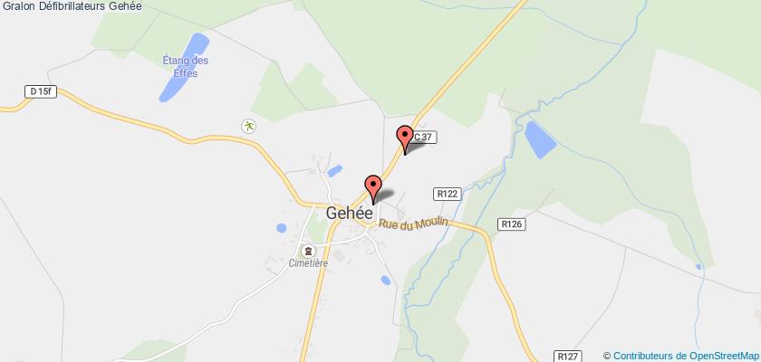 Défibrillateurs Gehée liste des DAE de la commune de Gehée : 2 ...