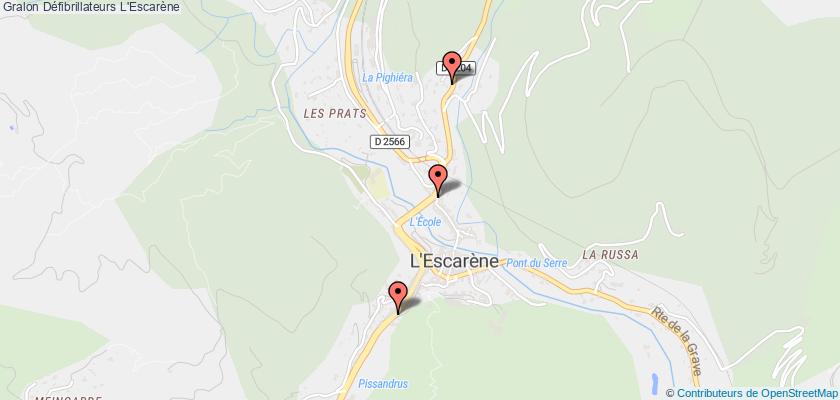 Défibrillateurs L'Escarène liste des DAE de la commune de L'Escarène ...