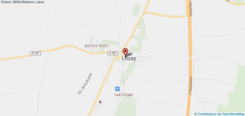 Défibrillateurs Lozay liste des DAE de la commune de Lozay : 1 ...