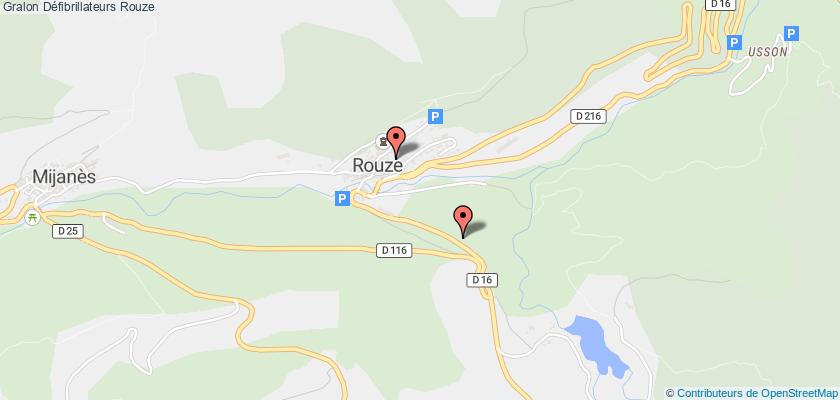 Défibrillateurs Rouze liste des DAE de la commune de Rouze : 2 ...