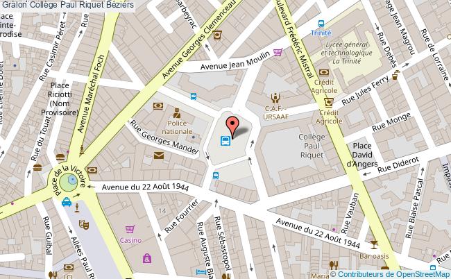 Collège Paul Riquet Béziers école public