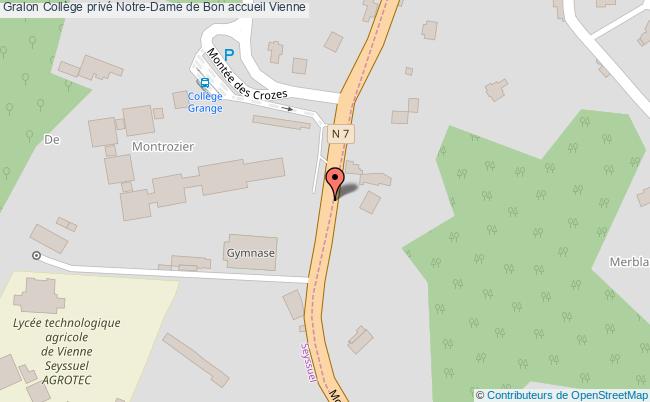 Collège privé Notre-Dame de Bon accueil Vienne école privé