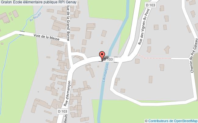 École élémentaire publique RPI Genay école public