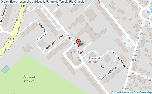 École maternelle publique la Ferme du Temple Ris-Orangis école public