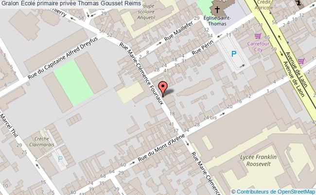 École primaire privée Thomas Gousset Reims école privé