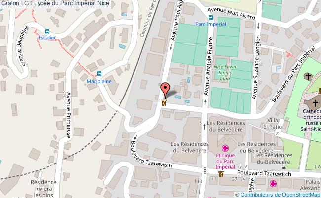 LGT Lycée du Parc Impérial Nice école public