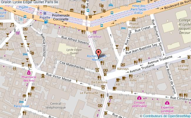 Lycée Edgar Quinet Paris école public