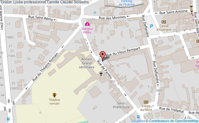 Lycée professionnel Camille Claudel Soissons école public