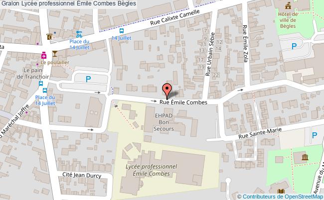 Lycée professionnel Émile Combes Bègles école public