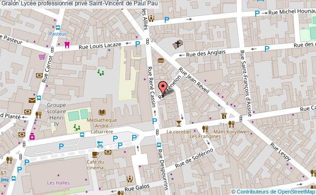 Lycée professionnel privé Saint-Vincent de Paul Pau école privé