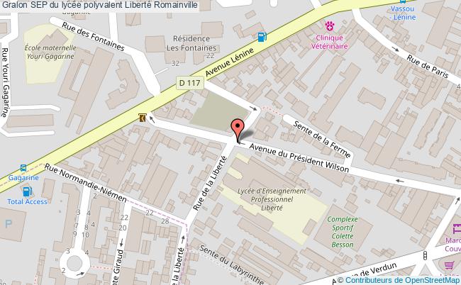 SEP du lycée polyvalent Liberté Romainville école public