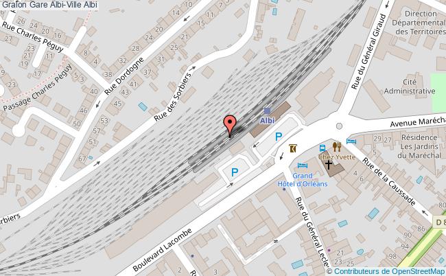 Informations Albi Ville horaires trains Gare albi-ville