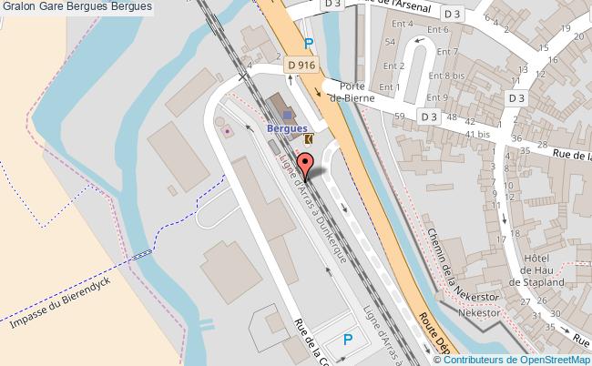 Informations Bergues horaires trains Gare bergues