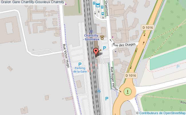 Informations Chantilly - Gouvieux horaires trains Gare chantilly-gouvieux
