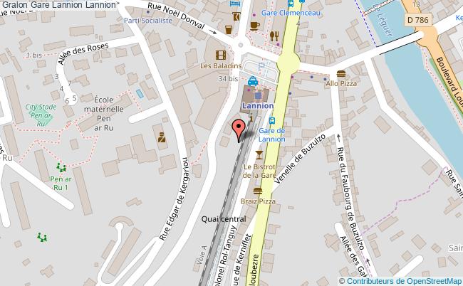 Informations Lannion horaires trains Gare lannion