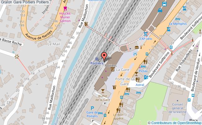 Informations Poitiers horaires trains Gare poitiers