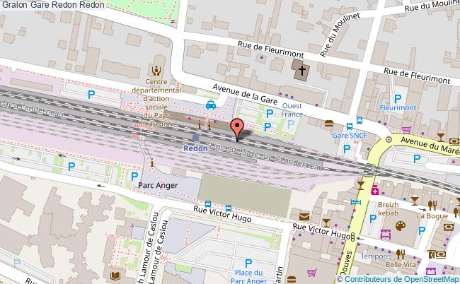 Informations Redon horaires trains Gare redon