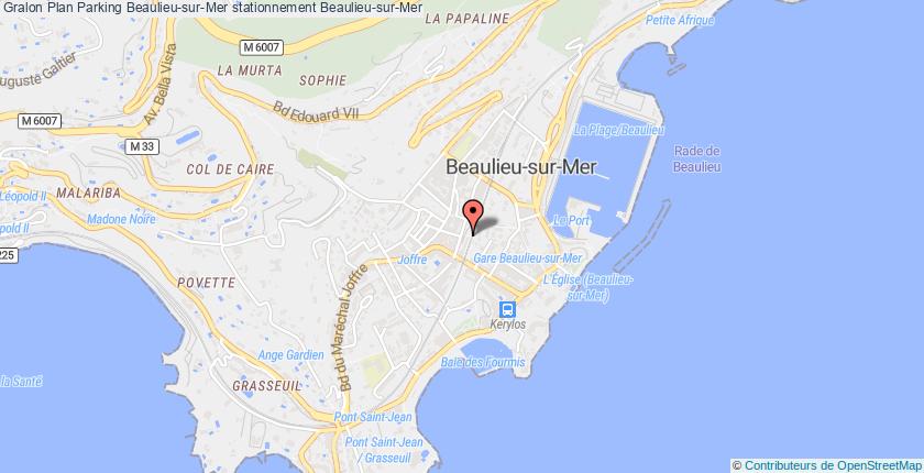 Parking Beaulieu-sur-Mer liste des stationnements de Beaulieu-sur-Mer ...