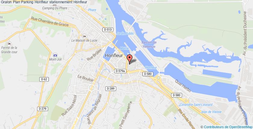 Parking Honfleur liste des stationnements de Honfleur : 1 parkings