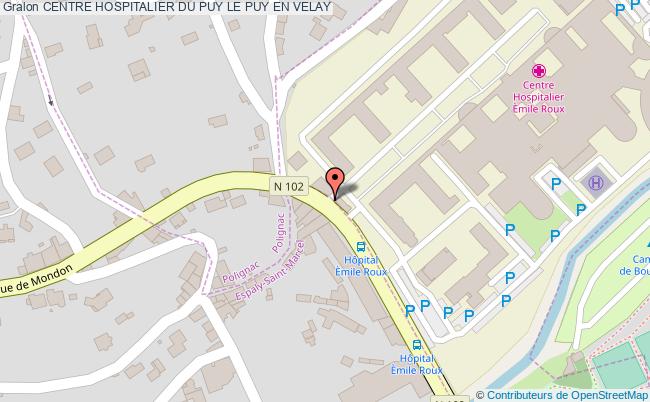 CENTRE HOSPITALIER DU PUY Le Puy-en-Velay CH LE PUY - EMILE ROUX LE PUY EN VELAY