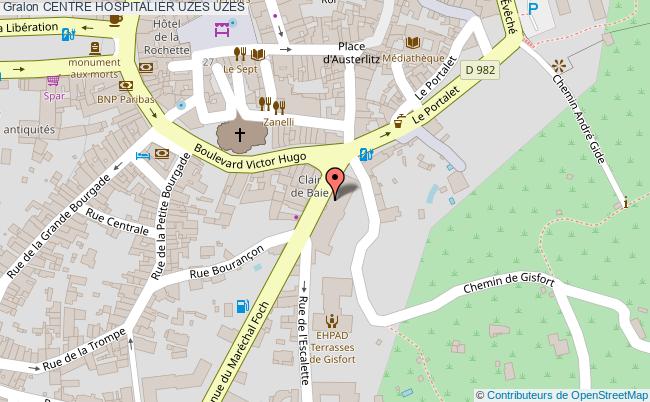 CENTRE HOSPITALIER UZES Uzès HOPITAL GENERAL UZES UZES