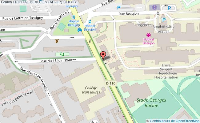 HOPITAL BEAUJON (AP-HP) Clichy HOPITAL BEAUJON (APHP) CLICHY