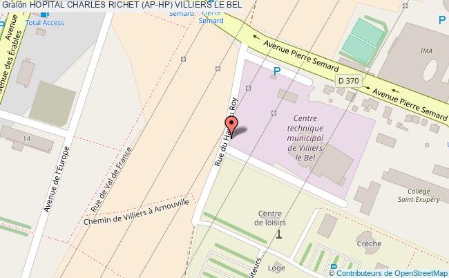 HOPITAL CHARLES RICHET (AP-HP) Villiers-le-Bel HOPITAL CHARLES RICHET ...