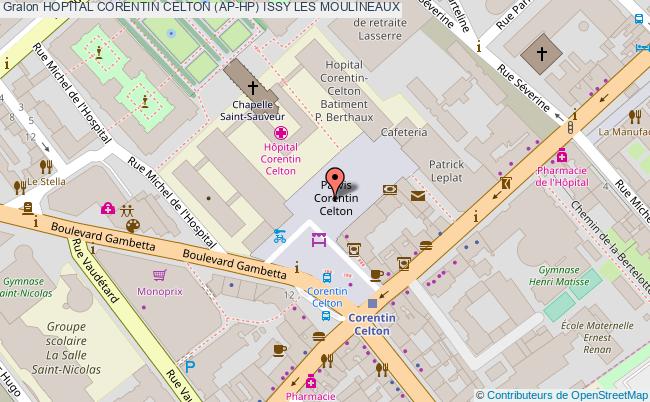 HOPITAL CORENTIN CELTON (AP-HP) Issy-les-Moulineaux HOPITAL CORENTIN ...