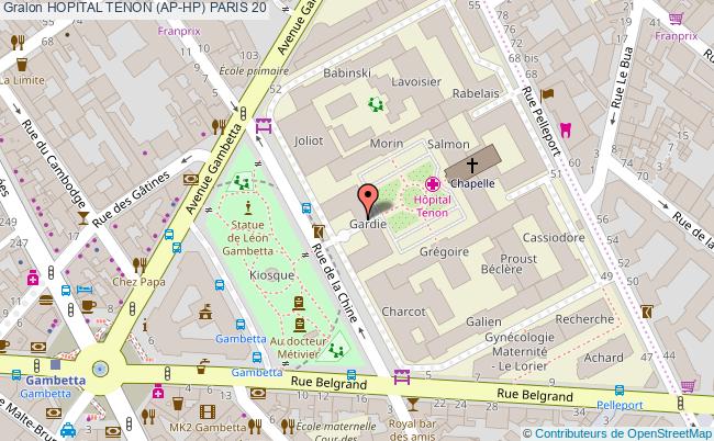 HOPITAL TENON (AP-HP) Paris HOPITAL TENON (APHP) PARIS 20