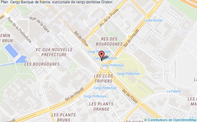 BDF Cergy Banque de france, succursale de cergy-pontoise