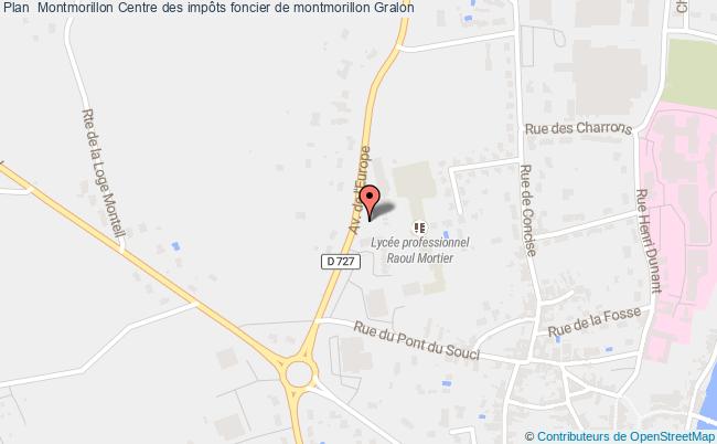 Montmorillon Centre des impôts foncier de montmorillon