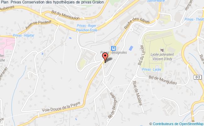 Hypothèque Privas Conservation des hypothèques de privas