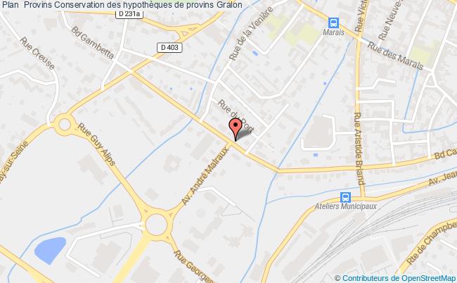 Hypothèque Provins Conservation des hypothèques de provins