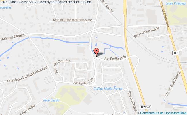 Hypothèque Riom Conservation des hypothèques de riom