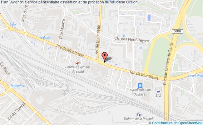 SPIP Avignon Service pénitentiaire d'insertion et de probation du vaucluse