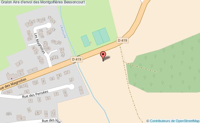 Aire de décollage Aire d'envol des montgolfières Bessoncourt